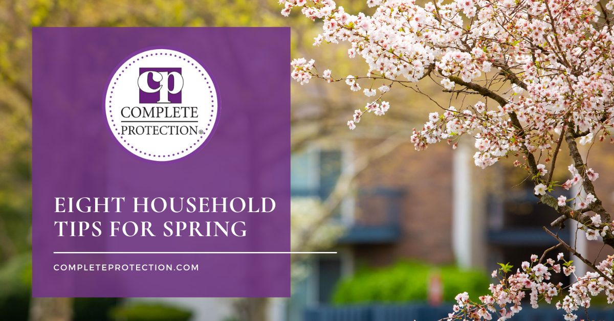 Eight Household Tips for Spring - Complete Appliance Protection